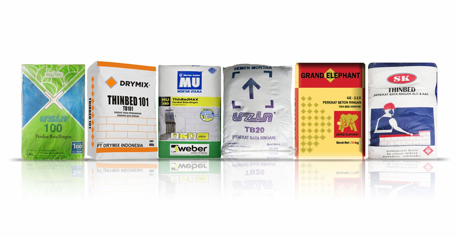 9 Rekomendasi Semen Mortar Perekat Bata Ringan Terbaik | Artha Mulia ...