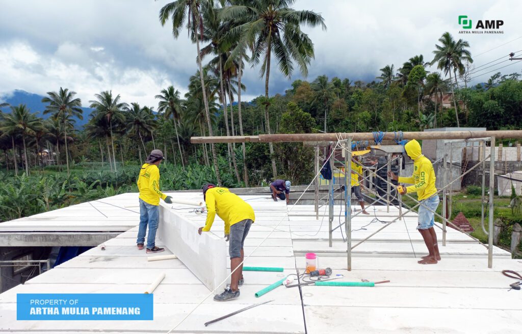 Pemasangan Panel Lantai Di Ngantang Malang | Artha Mulia Pamenang